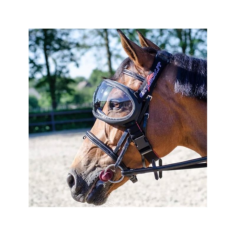 Masque Evysor eQuick Lunette protection UV cheval - EQUICK - Masques ...