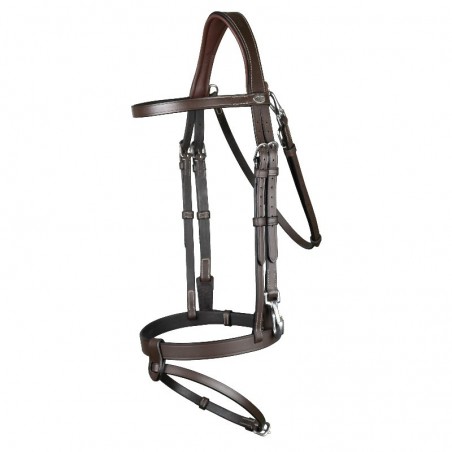 Filet Dyon - cuir plat à mousquetons Working Collection - DYON ...