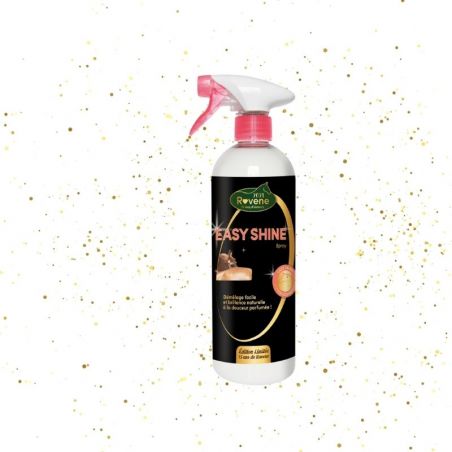 Easy Shine démêlant chevaux Ravene édition limitée 15 ans - RAVENE - Démêlant Lustrant cheval ...