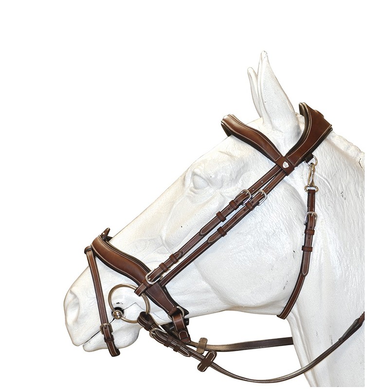 Bridon combiné Comfort Flags-Cup - - Bridons - mon-cheval.fr